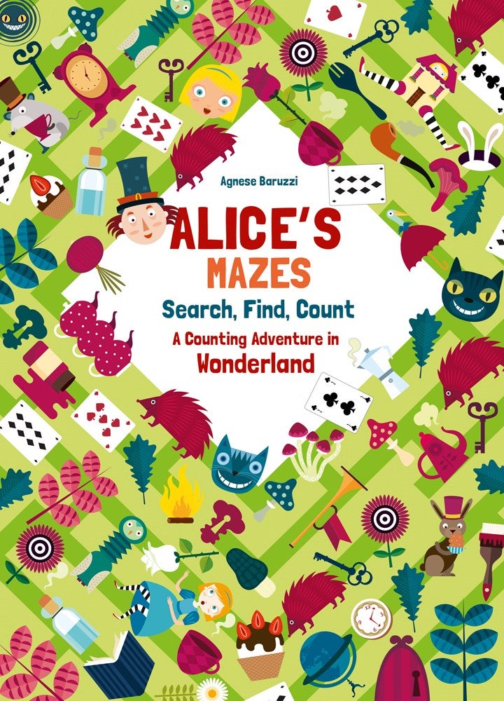 Alice's Mazes: A Counting Adventure in Wonderland | Alice, Ever After Books