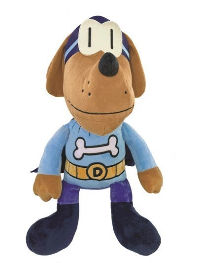Dog Man's Bark Knight Giant Plush - Dav Pilkey | Alice, Ever After Books